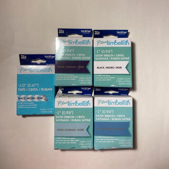 Brother | Other | Ptouch Embellish Print Supplies Bundle | Poshmark